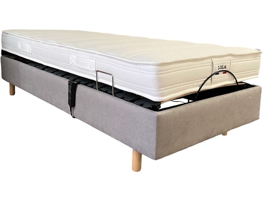 Ensemble Matelas Sommier 90 x 200 UB DESIGN Pack Lola 90x200 TPR Bronx ...