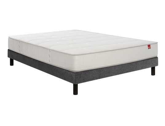 Ensemble Matelas Sommier 80 x 200 EPEDA Pavillon 80x200 + sommier gris ...