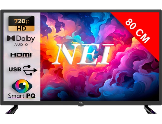 NEI 32NE4000 TV32 HD - HDMI- USB - TV LCD 80 cm - Livraison rapide