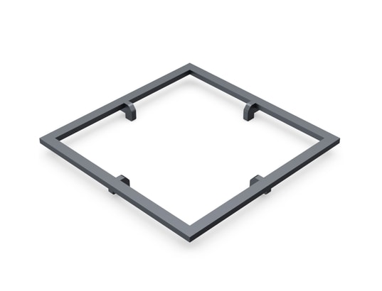 Stop-food carré 31x31 cm pour braséro barbecue cévenol GRILL'CHIC Pas ...