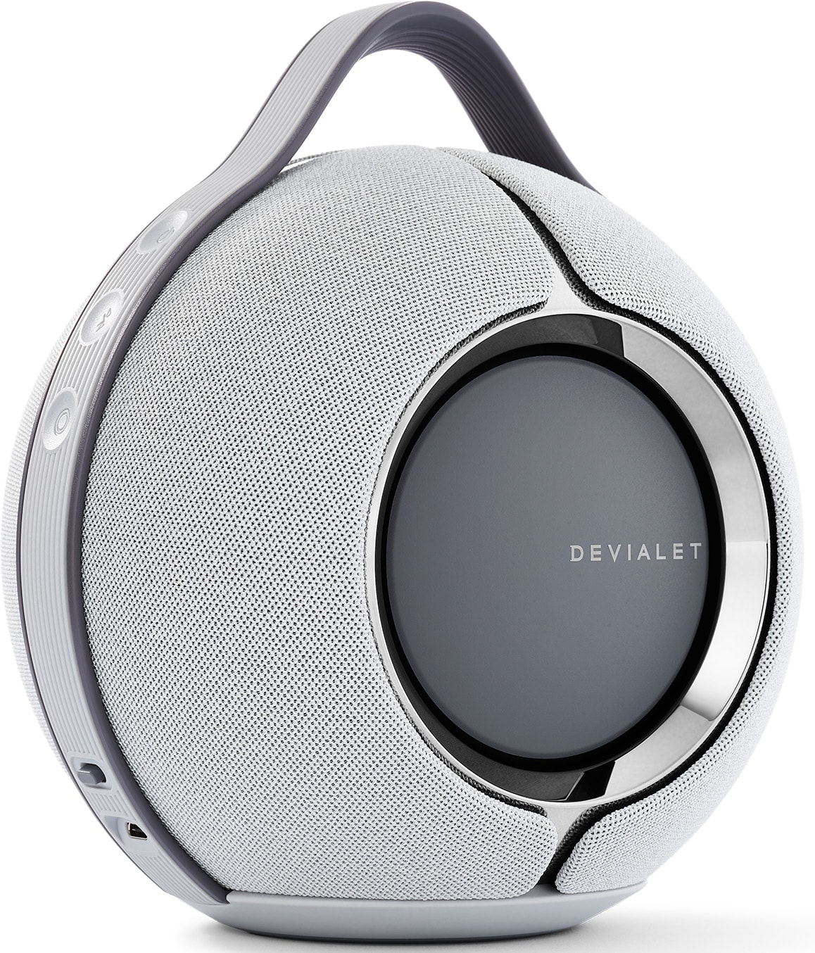 Enceinte sans fil DEVIALET Devialet Mania Light Grey + dock Pas Cher - UBALDI.com