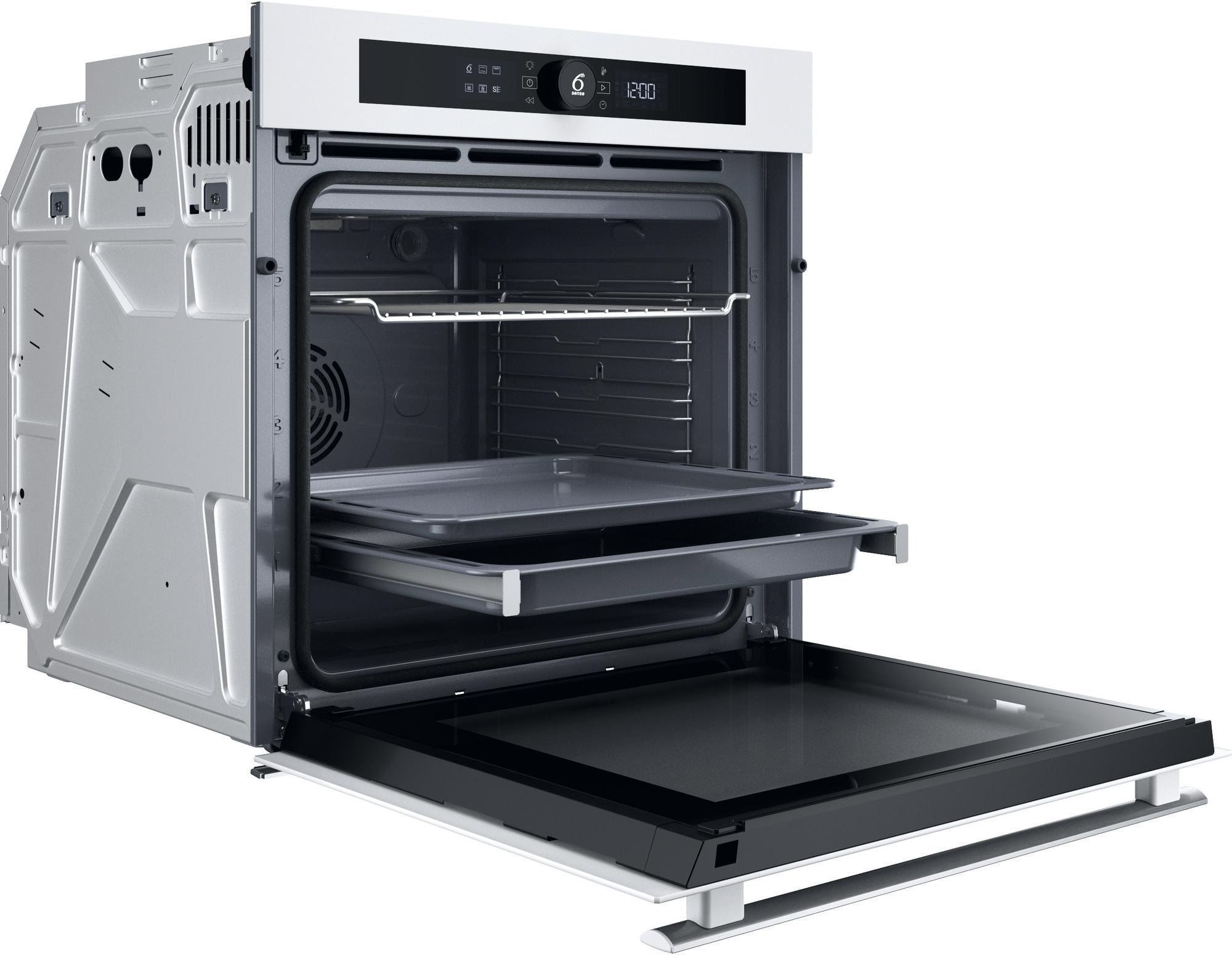 Four encastrable pyrolyse WHIRLPOOL WOI4S8PM1SWAF, 73 litres, 19 modes ...