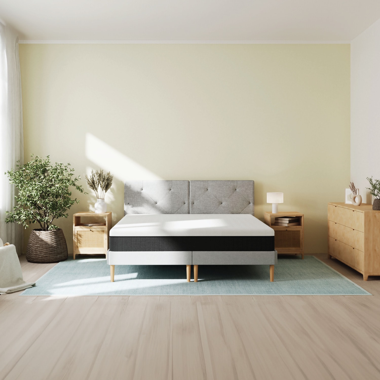 Ensemble Matelas Sommier 160 x 200 EMMA Original II 160x200 + sommier ...