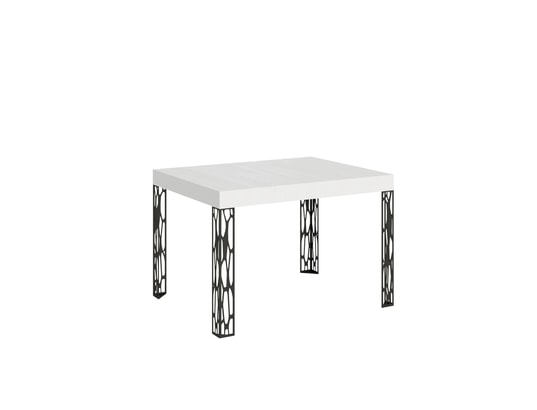Table extensible ghibli 120/204x80cm frêne blanc ITAMOBY Pas Cher ...