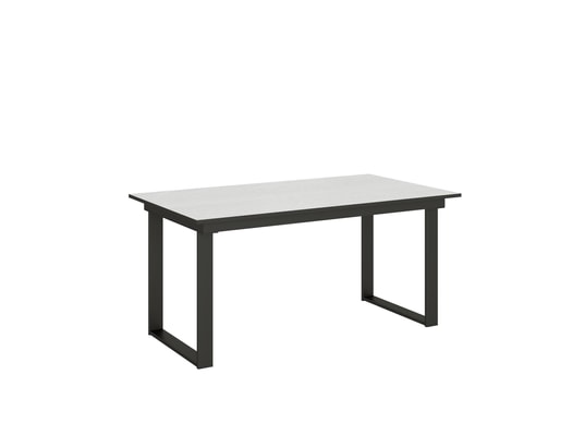 Table extensible bandos 160/220x90cm frêne blanc ITAMOBY Pas Cher ...