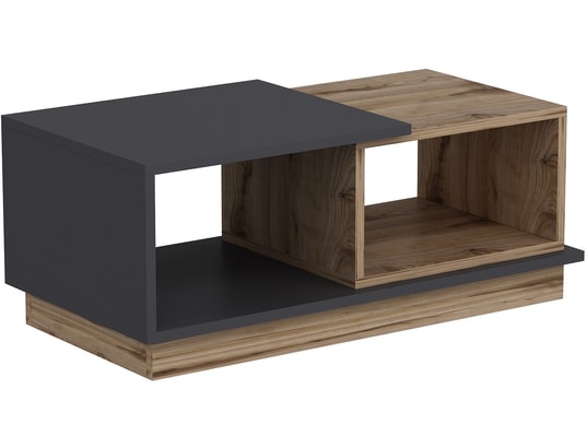 Table basse UB DESIGN Concept anthracite chene Pas Cher - UBALDI.com