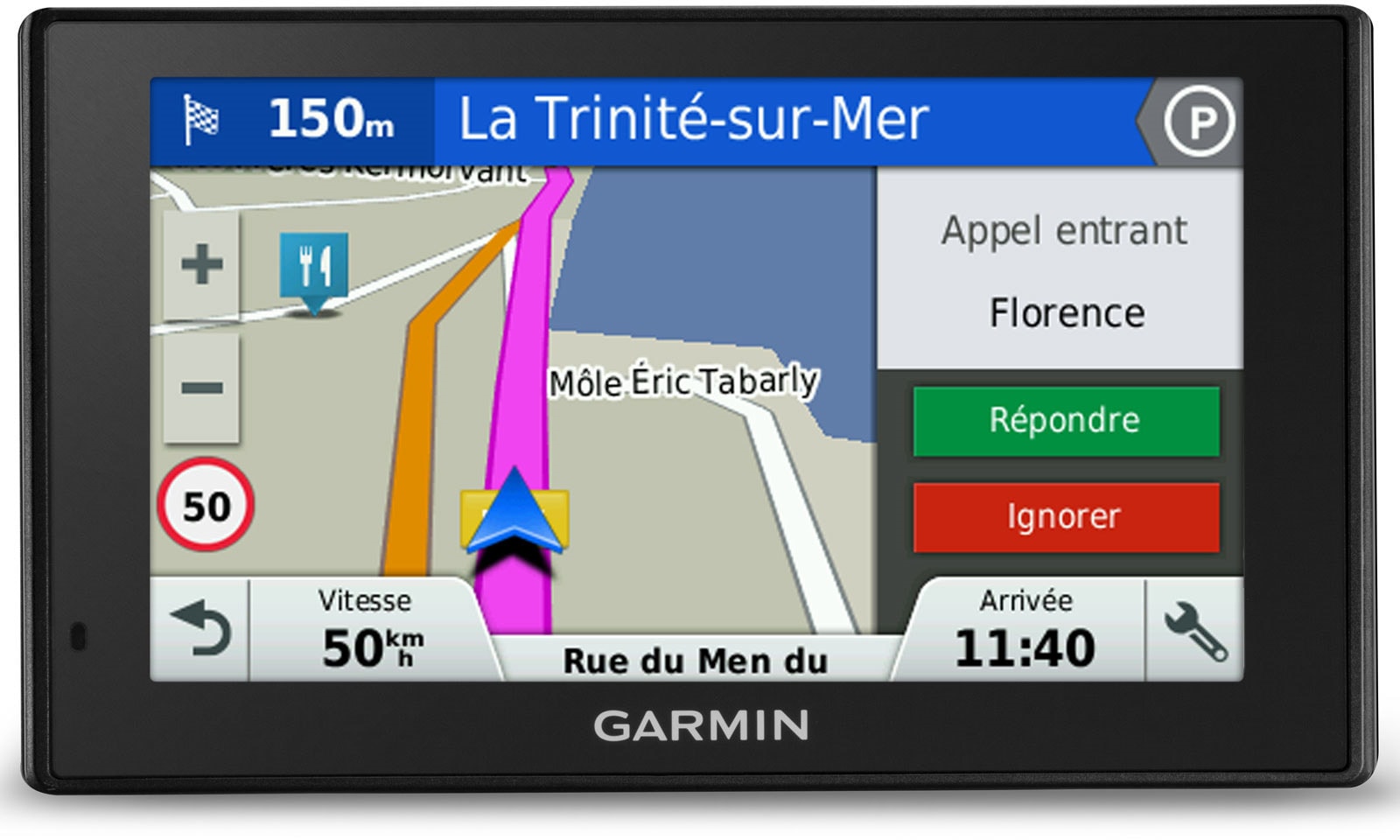GPS Auto GARMIN DriveSmart 50 LM Pas Cher | UBALDI.com