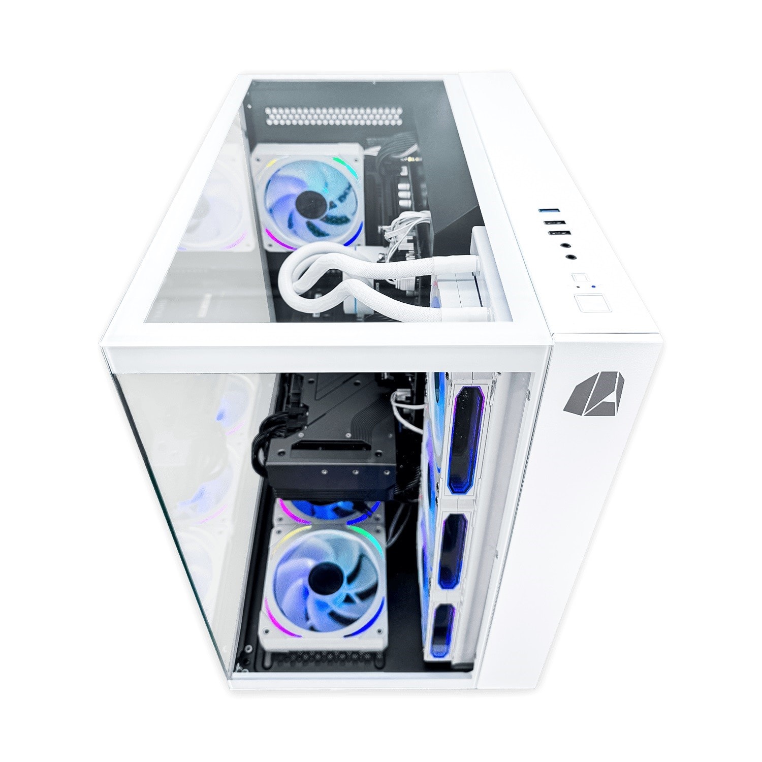 Pc gamer extrême nitro plus v2 - amd 7800x3d, rtx5070, blanc NITROPC ...
