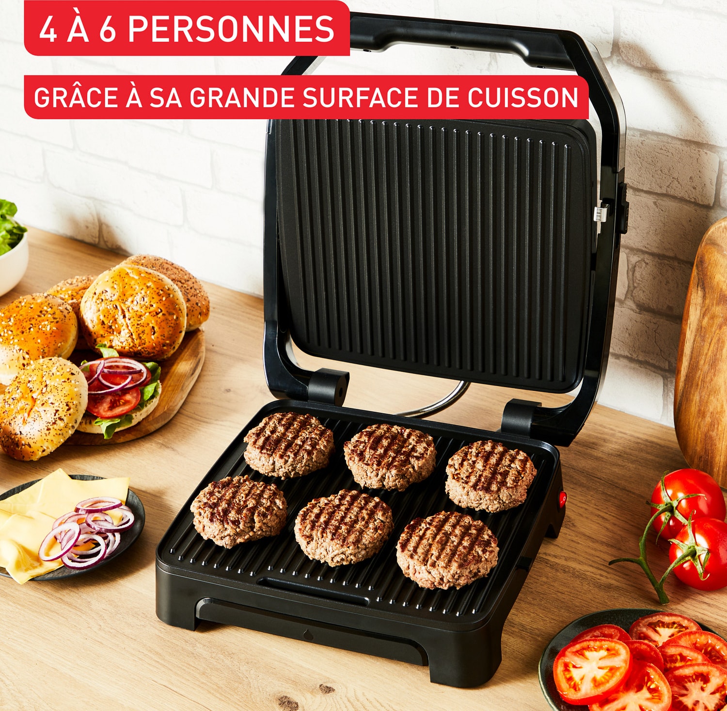 Grill viandes TEFAL GC271D10 Grille-viande Pas Cher - UBALDI.com