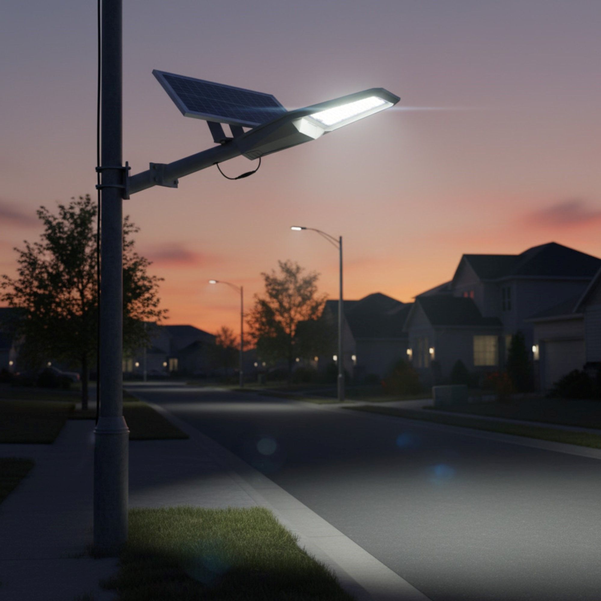 Lampe solaire jt-zj - 800 watts - 314 led - 63500k JORTAN TECH Pas Cher - UBALDI.com