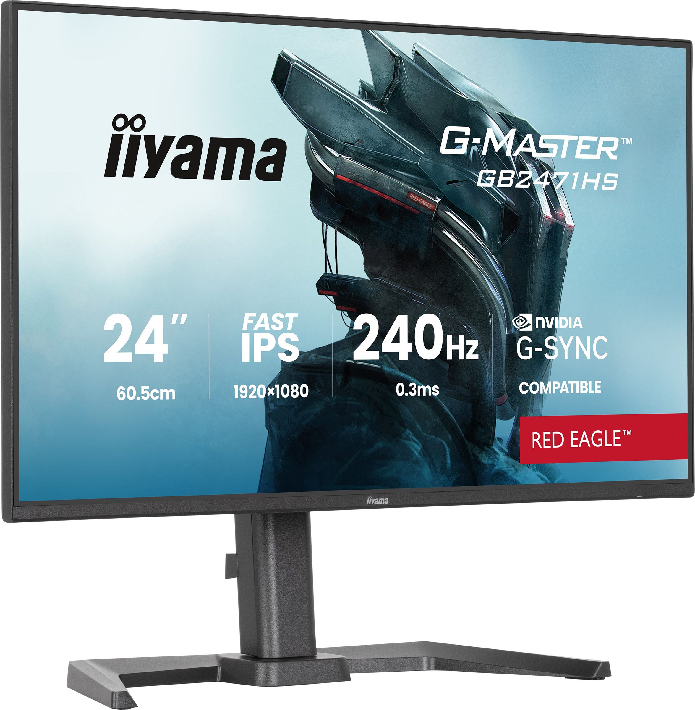 IIYAMA G-Master GB2471HS-B1 - Ecran 24 pouces Full HD Pas Cher