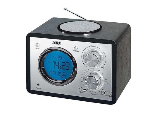 AEG Radio-Réveil MR 4104 (Noir) AEG MK4844